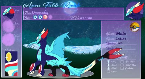 Pkmn Cc Dragonfly By Feralferrets On Deviantart