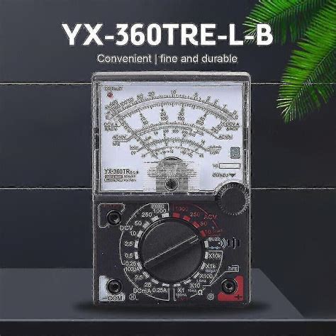 Dc And Ac Yx 360tr Analogue Meter Multimeter Multitester Fuse Diode Protection Fruugo Uk