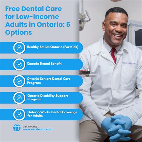 Free Dental Care Ontario For Adults Cdcp Ohip And More Kwc Dental