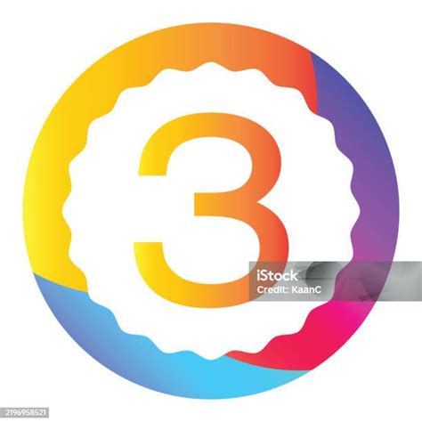 번호 3 추상 숫자 템플릿입니다 기념일 번호와 원 모양 템플릿 절연 기념일 아이콘 레이블 기념일 상징 벡터 스톡 일러스트 3에 대한 스톡 벡터 아트 및 기타 이미지 Istock