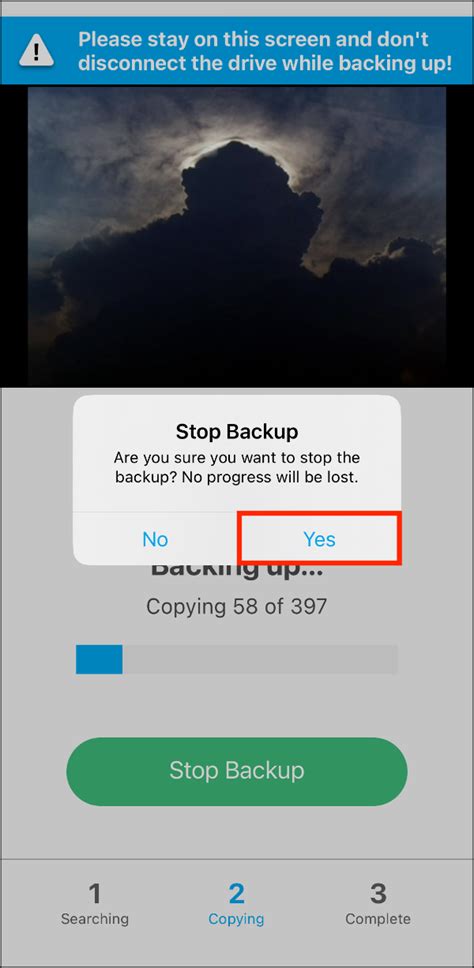 How To Stop A Backup While In Progress Help Center