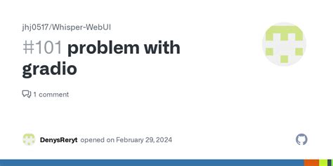 Problem With Gradio Issue 101 Jhj0517 Whisper WebUI GitHub
