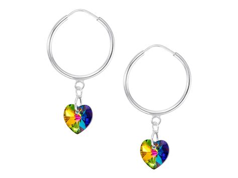 Arracadas Corazon Swarovski Illuminate Jewelry Arracadas Corazon Swarovski Illuminate Jewelry