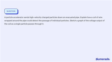 ⏩solveda Particle Accelerator Sends High Velocity Charged Particles ⏩solveda Particle Accelerator Sends High Velocity Charged Particles
