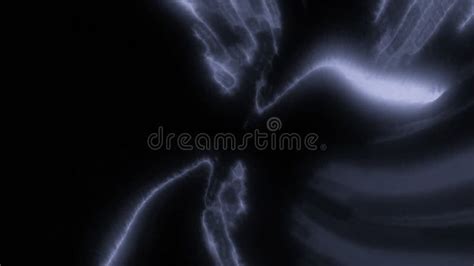 Cosmic Abstract Vortex Moving With Plasma Light Motion Luminous Stream Of Light Lines In Black