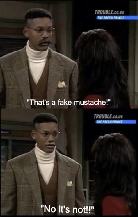 Fresh Prince Fresh Prince Fake Mustaches Prince