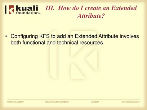 Ppt Creating An Extended Attribute Powerpoint Presentation Free Download Id595004