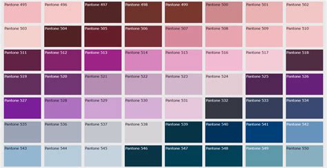Colour Chart Apex Custom Apparel