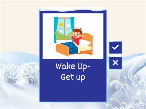 Unit My Daily Routine Flashcards Flash Cards