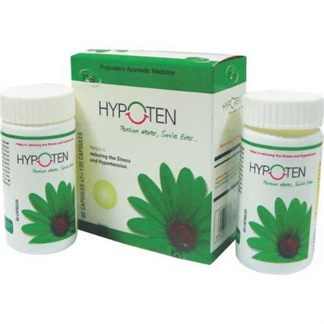 Antihypertensive Herbal Medicine For Hospital Packaging Type Capsule