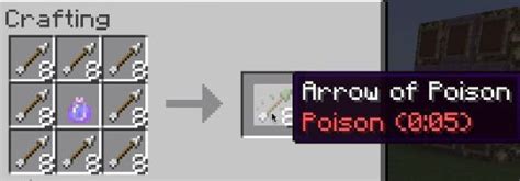 Minecraft How To Make A Arrow