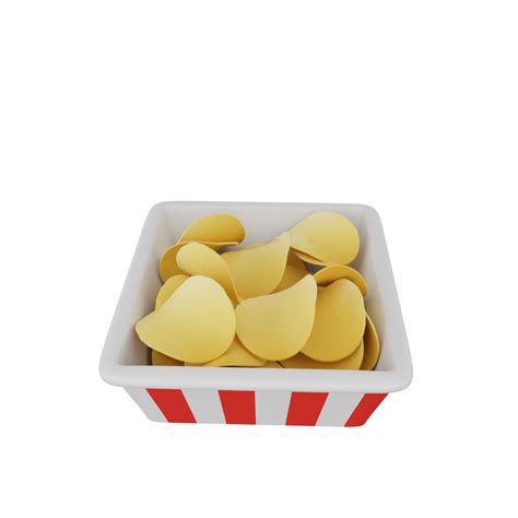 3d Rendering Of Potato Chips Fast Food Icon 13995961 Png 3d Rendering Of Potato Chips Fast Food Icon 13995961 Png