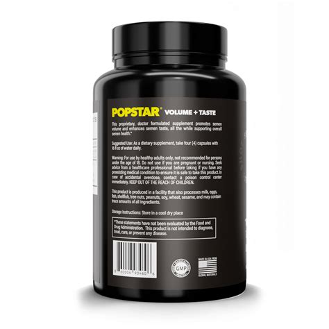 Semen Smell Popstar Labs