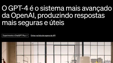 Como Usar O Gpt 4 Nova Ia Da Openai