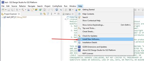 integrating s32k1xx rtd extension in s32ds nxp community