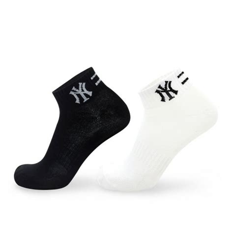 남성 스포츠양말 넥투라인 로고 5족 화이트 티몬