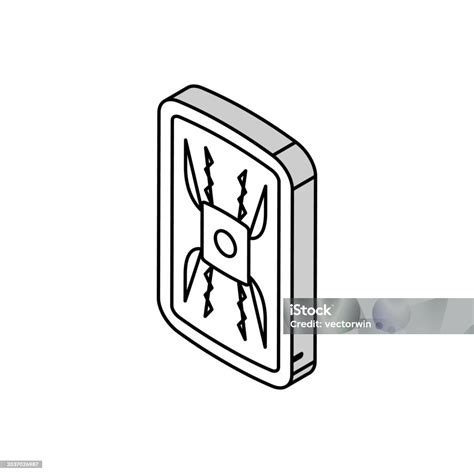 전사 방패 고 대 로마 아이소 메트릭 아이콘 벡터 일러스트 레이 션 Empire에 대한 스톡 벡터 아트 및 기타 이미지 Empire 검 검투사 Istock