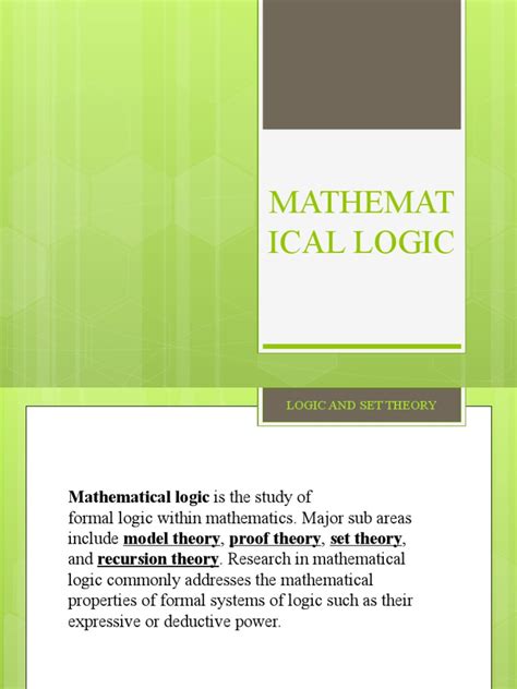 mathematical logic intro to course pdf mathematical logic mathematics