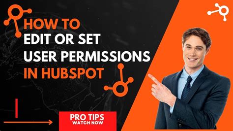 How To Edit Or Set User Permissions In HubSpot YouTube