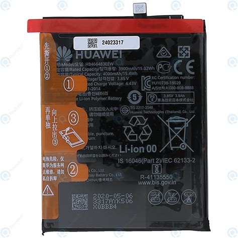 Huawei P40 Lite 5g Cnd N29a Battery Hb466483eew 4000mah 24023620