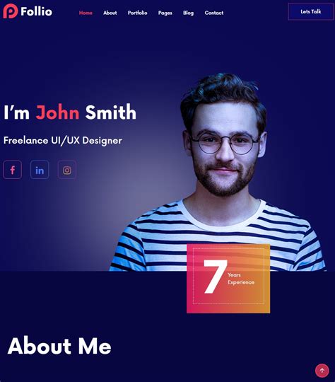 React Js Portfolio Template Printable Word Searches