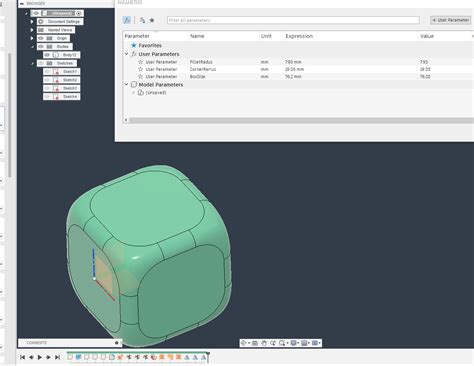 Solved How To Draw A Box With Different Radii On Edges And Corners Autodesk Community