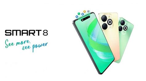 Infinix Smart 8 With 90Hz Display 13MP Dual AI Camera Launched
