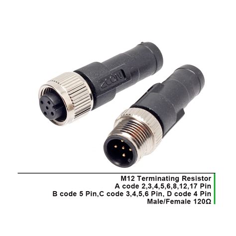 M Termination Resistor Male Female Shine Industry