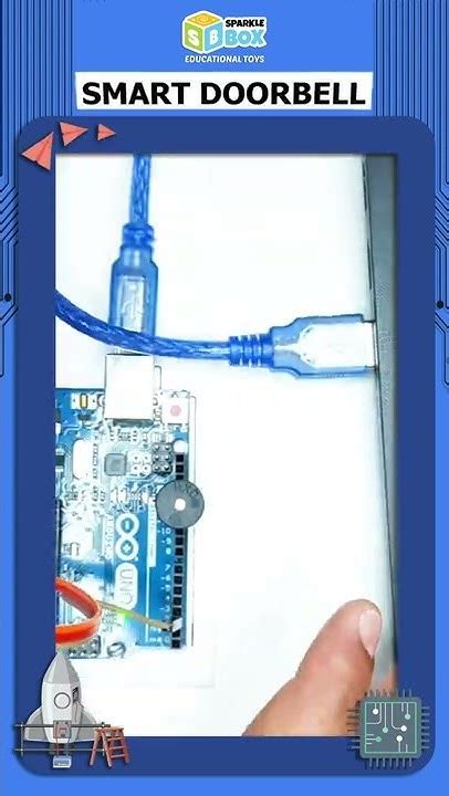 Smart Doorbell Diy Electronics Smart Doorbell Arduino Iot Code Sparklebox Youtube