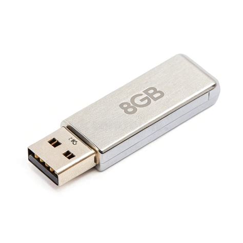 Memory Stick Isolated On White Stock Illustration Illustration Of Device Gadgets
