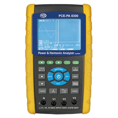 Pce Instruments Pce Pa 8300 2 Three Phase Power Analyzer Hengrythm Sdn Bhd