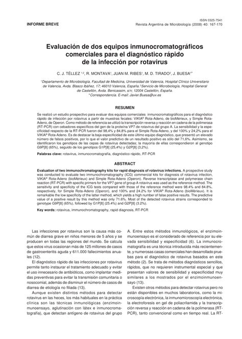Pdf Evaluation Of Two Immunochromatography Kits For Rapid Diagnosis Of Rotavirus Infections