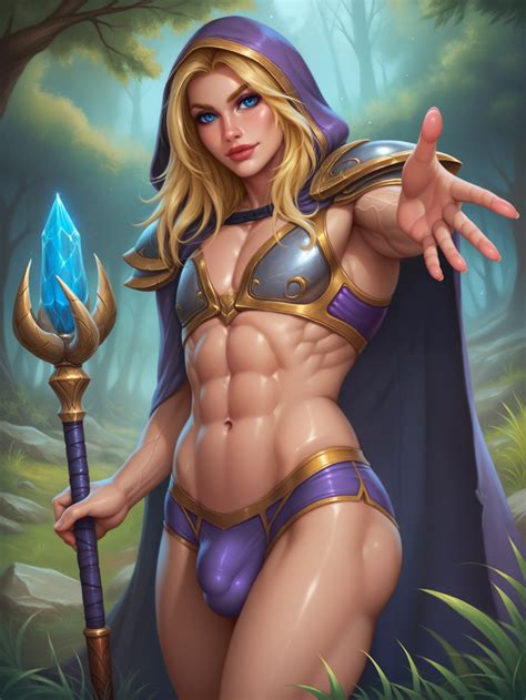Rule 34 1boy Ai Generated Ambush Trap Armor Balls Blonde Hair Blue