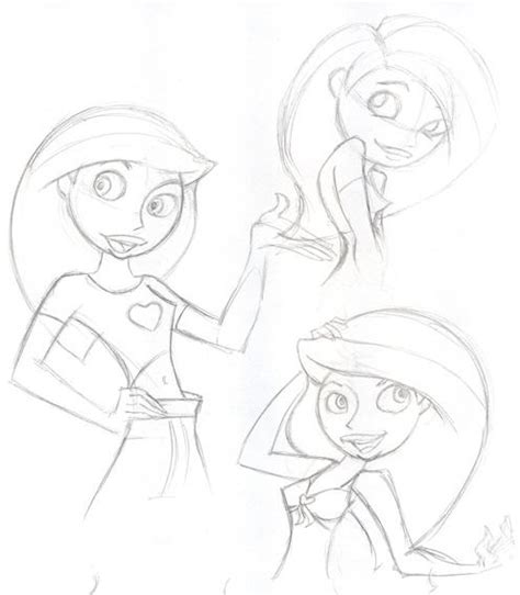 Kim Possible Sketches By Darthzemog On Deviantart