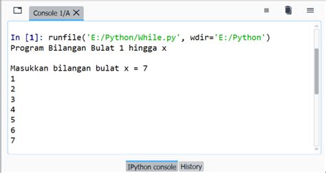 While Python Perulangan While Di Python Dan Contohnya Advernesia