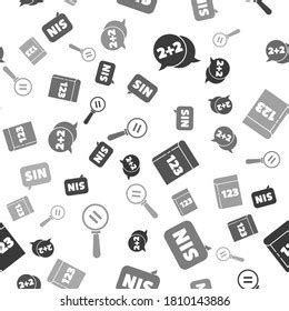 Set Equation Solution Mathematics Function Sine Stock Vector Royalty Free