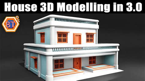 blender tutorial house 3d modelling in 3 0 youtube