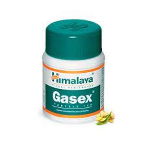 Himalaya Herbal Healthcare Gasex Get Rid Of Stomach Gas 100 Tablets General Medicines At Best