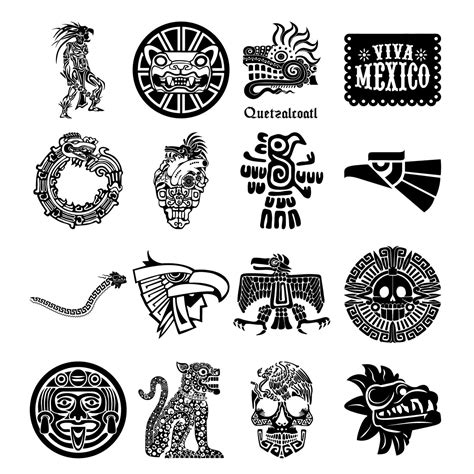 Aztec Svg Premium Bundle Collection Aztec Vectors No Automatic