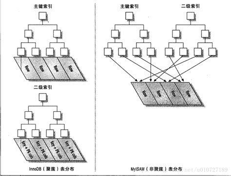 几张图介绍myisam和innodb的数据分布以及主键索引和二级索引的数据分布区别 myisme是二级索引吗 csdn博客