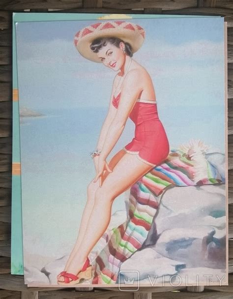 Листівки жінки дівчата пін ап Pin Up ретро «violity