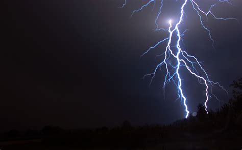 4k 5k Element Lightning Night Hd Wallpaper Rare Gallery