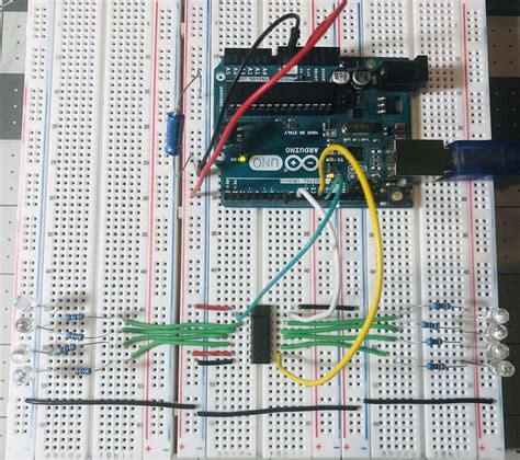 Trouble With More Than 2 Of 74HC595 LEDs And Multiplexing Arduino Forum