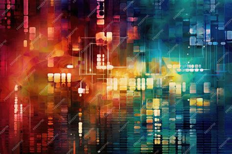 Texturas Y Fondos De Internet Ia Generativa Foto Premium