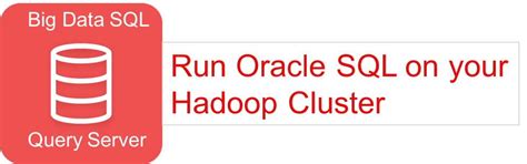 Oracle Big Data Sql 40 Query Server