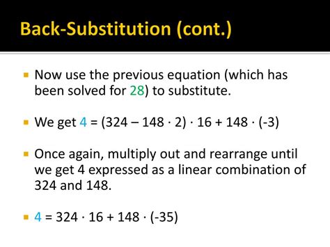 Ppt The Euclidean Algorithm Powerpoint Presentation Free Download