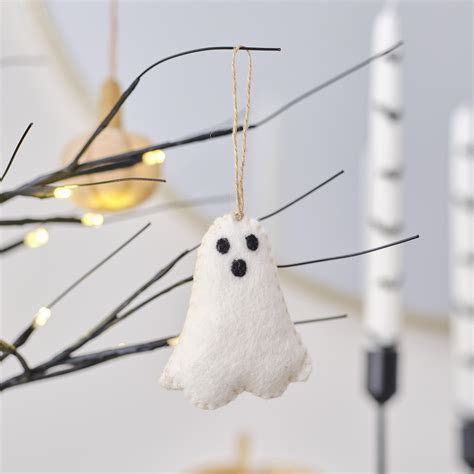 Ghost Felt Hanging Halloween Tree Decoration Ginger Ray