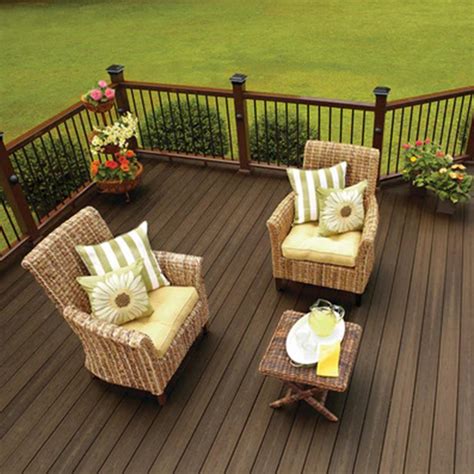 Fiberon Espresso Compsite Patio And Terrace Board