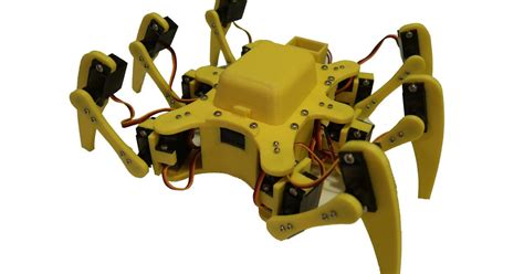 3d Printed Hexapod By Pcrnjak Download Free Stl Model