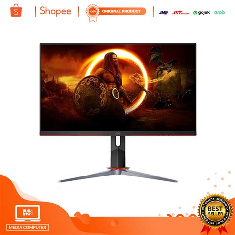 Jual AOC Q27G2S QHD IPS 155Hz 1ms Gaming Monitor Shopee Indonesia